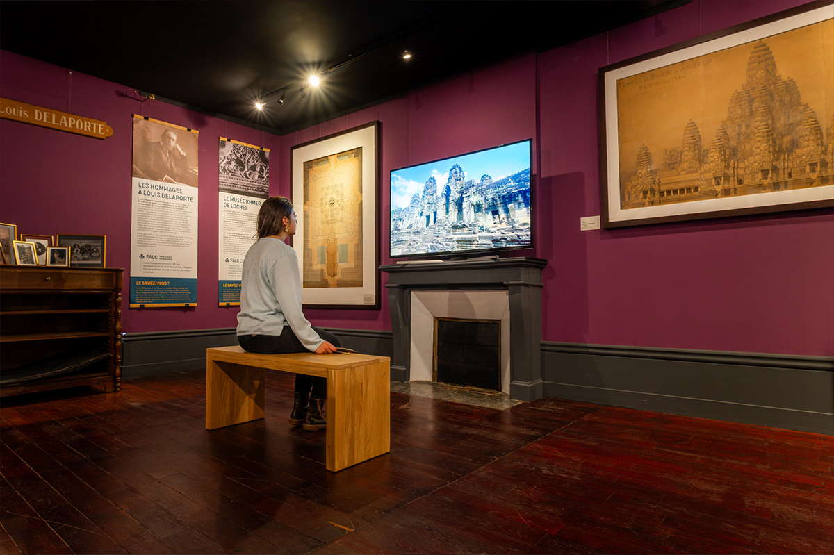 Exposition Angkor - Louis Delaporte
